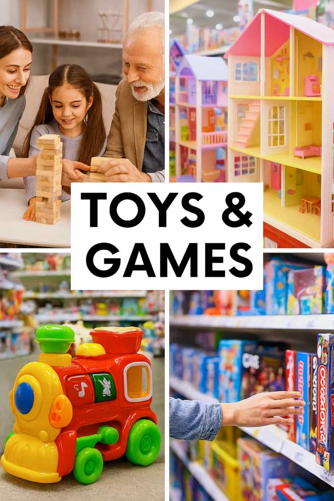 Toys & Games Deals 2025 - Best Prices for Kids & Adults | BargainifyAI